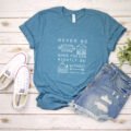 Charlotte Mason “Never be within doors...” Line Art Short-Sleeve T ...
