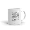 Charlotte Mason "Never be within doors..." Quote with Line Art Mug · a ...