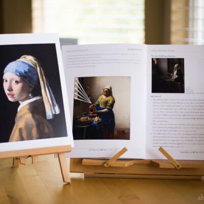 Charlotte Mason Picture Study Aids (+ a free download!) · a humble place
