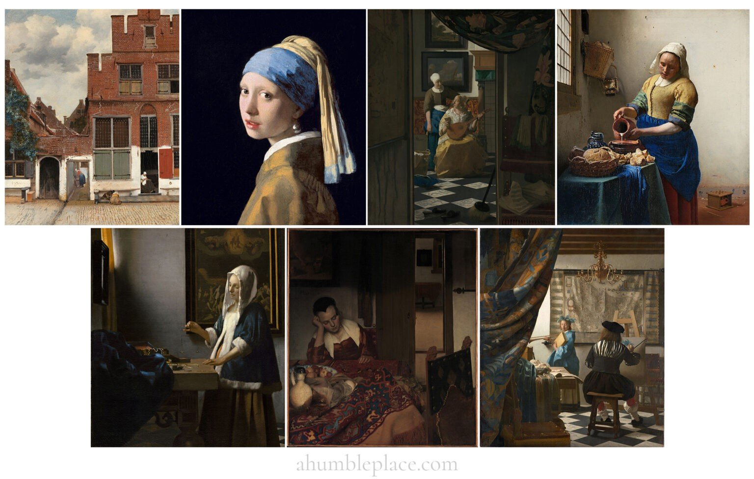 Johannes Vermeer Picture Study for Homeschoolers · a humble place