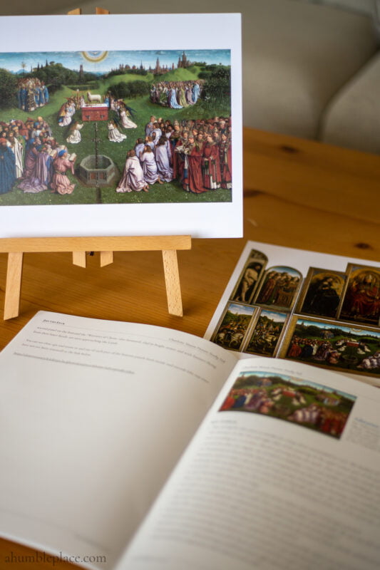 Living Art Books for Picture Study · a humble place
