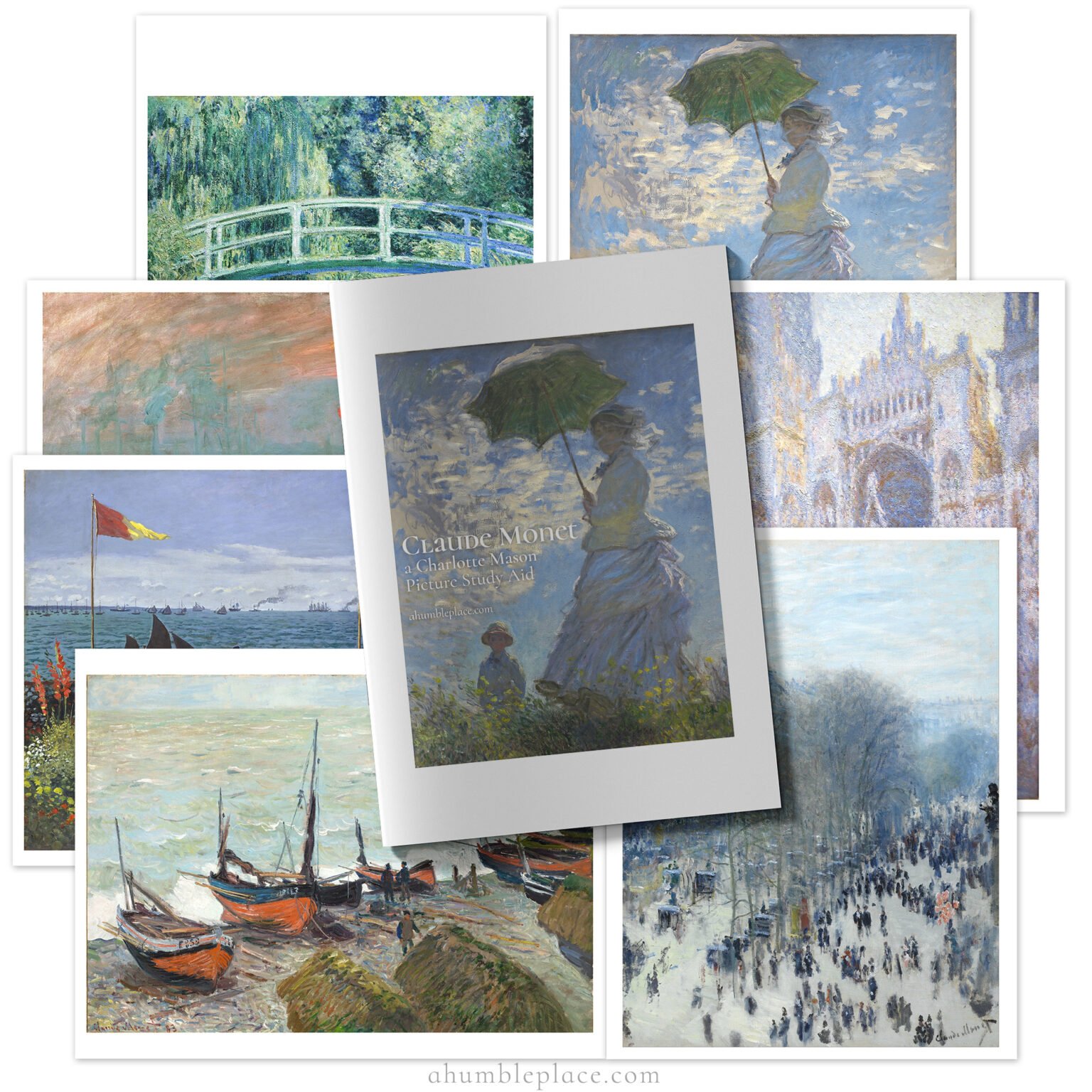 Monet Picture Study Aid and Art Prints · a humble place