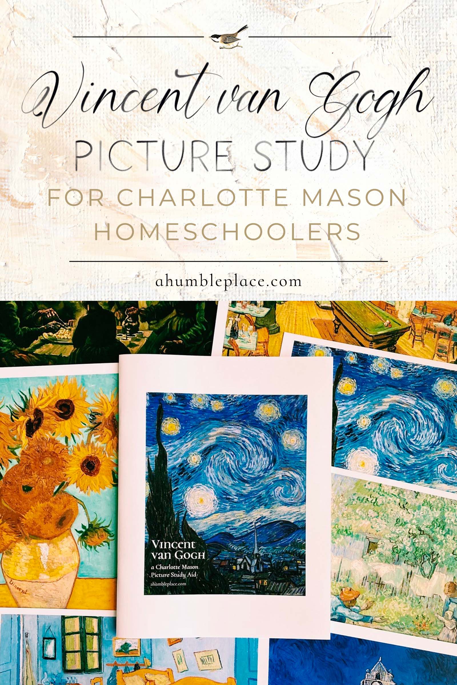 Vincent van Gogh Picture Study Aid and Prints · a humble place