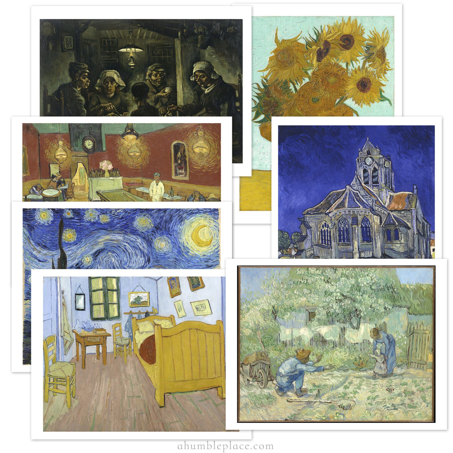 Van Gogh Picture Study Aid and Art Prints - ahumbleplace.com
