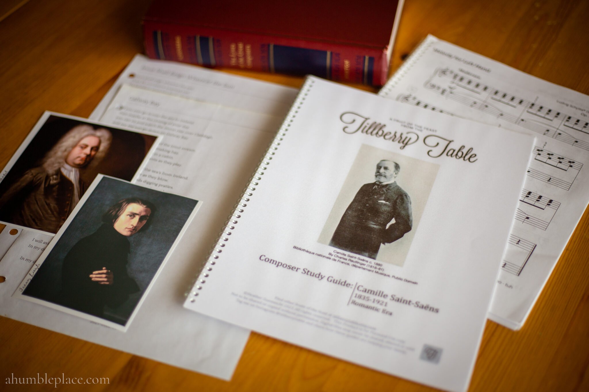 My Favorite Charlotte Mason Composer Study Resources · a humble place