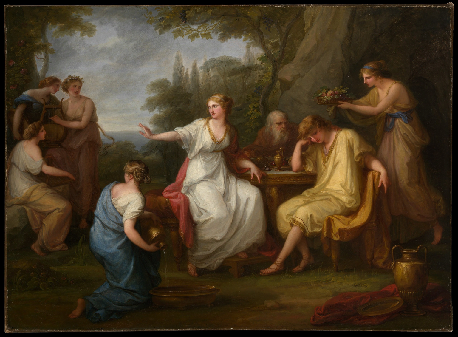 1700s Picture Study Artists · a humble place