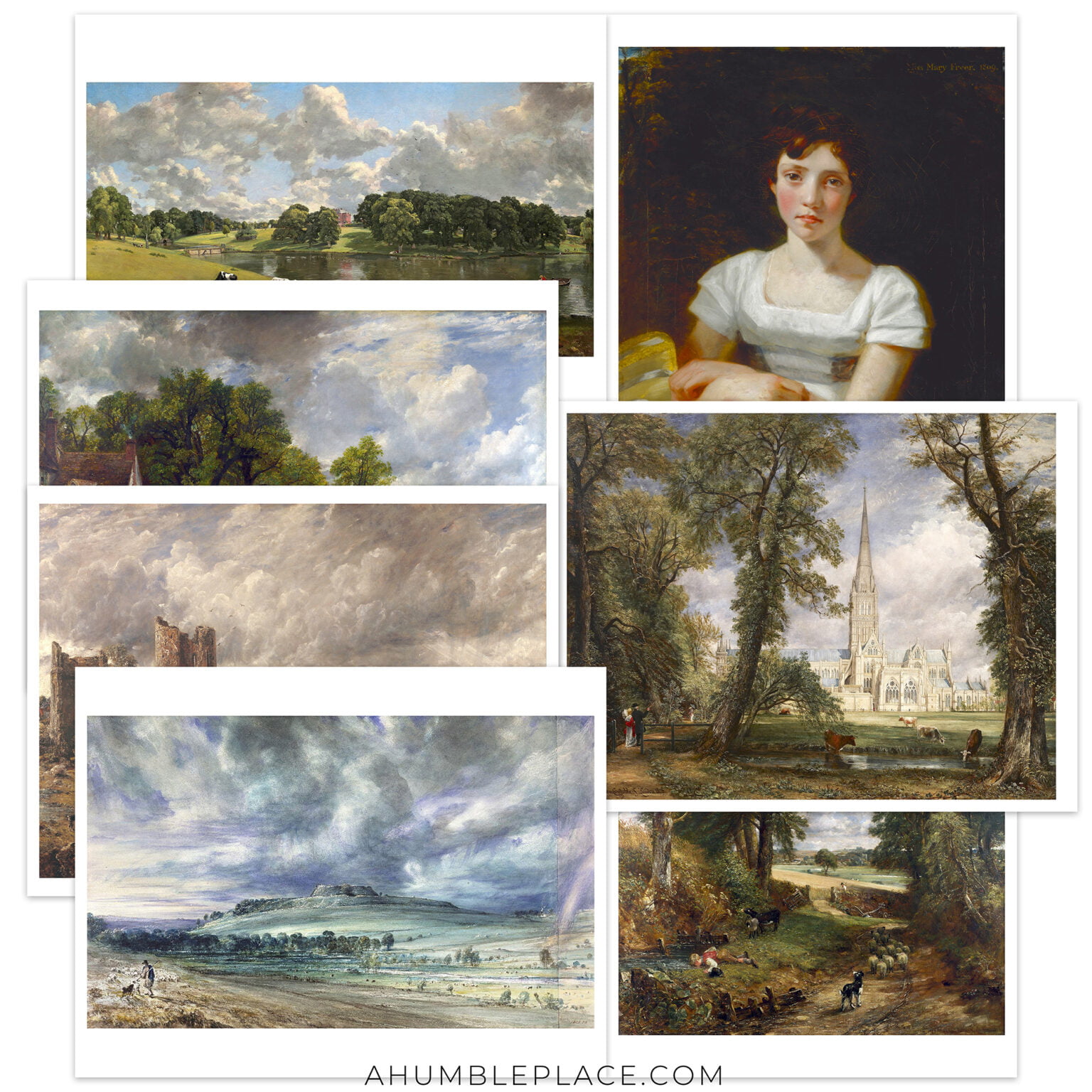John Constable Picture Study and Art Prints - ahumbleplace.com
