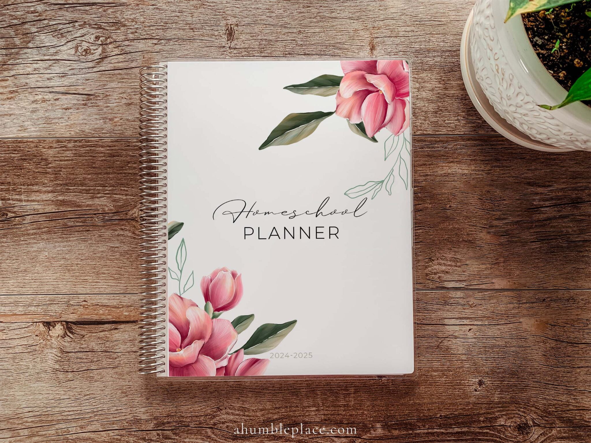 Custom Homeschool Planner Covers (new for 2024!) · a humble place