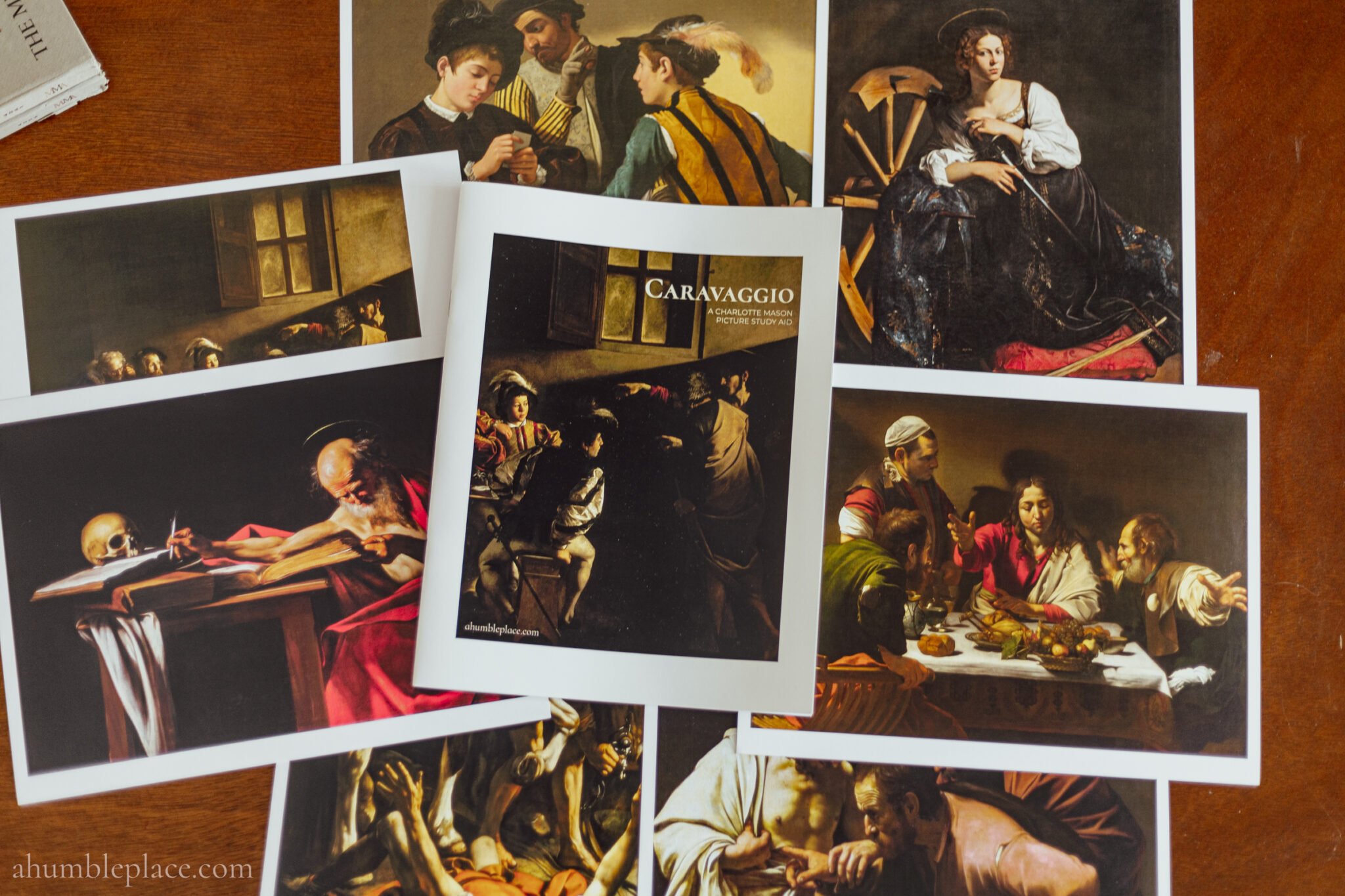 Michelangelo Merisi da Caravaggio Picture Study Aid and Art Prints · a ...