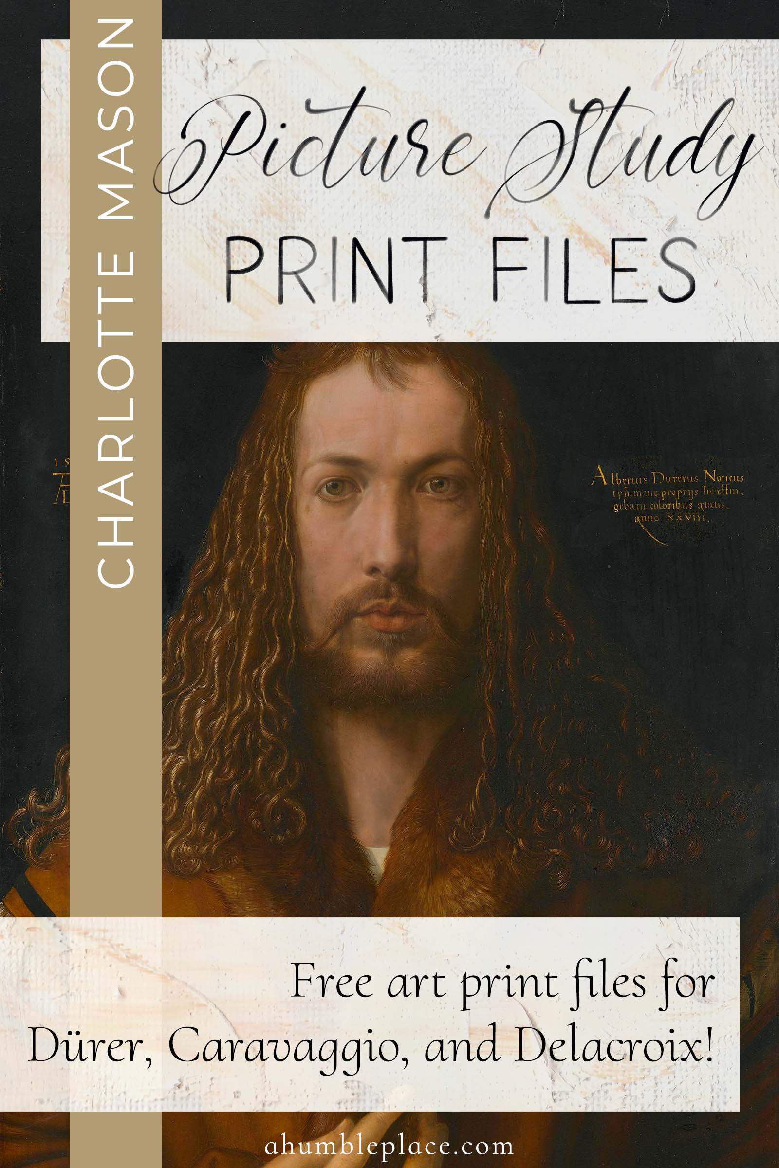 2024-2025 AmblesideOnline Picture Study Free Printables! · a humble place