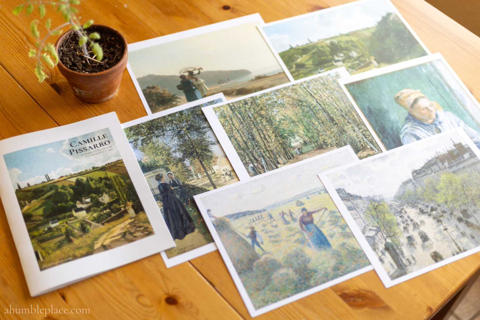 Camille Pissarro Picture Study Aid and Art Prints for Homeschoolers · a ...