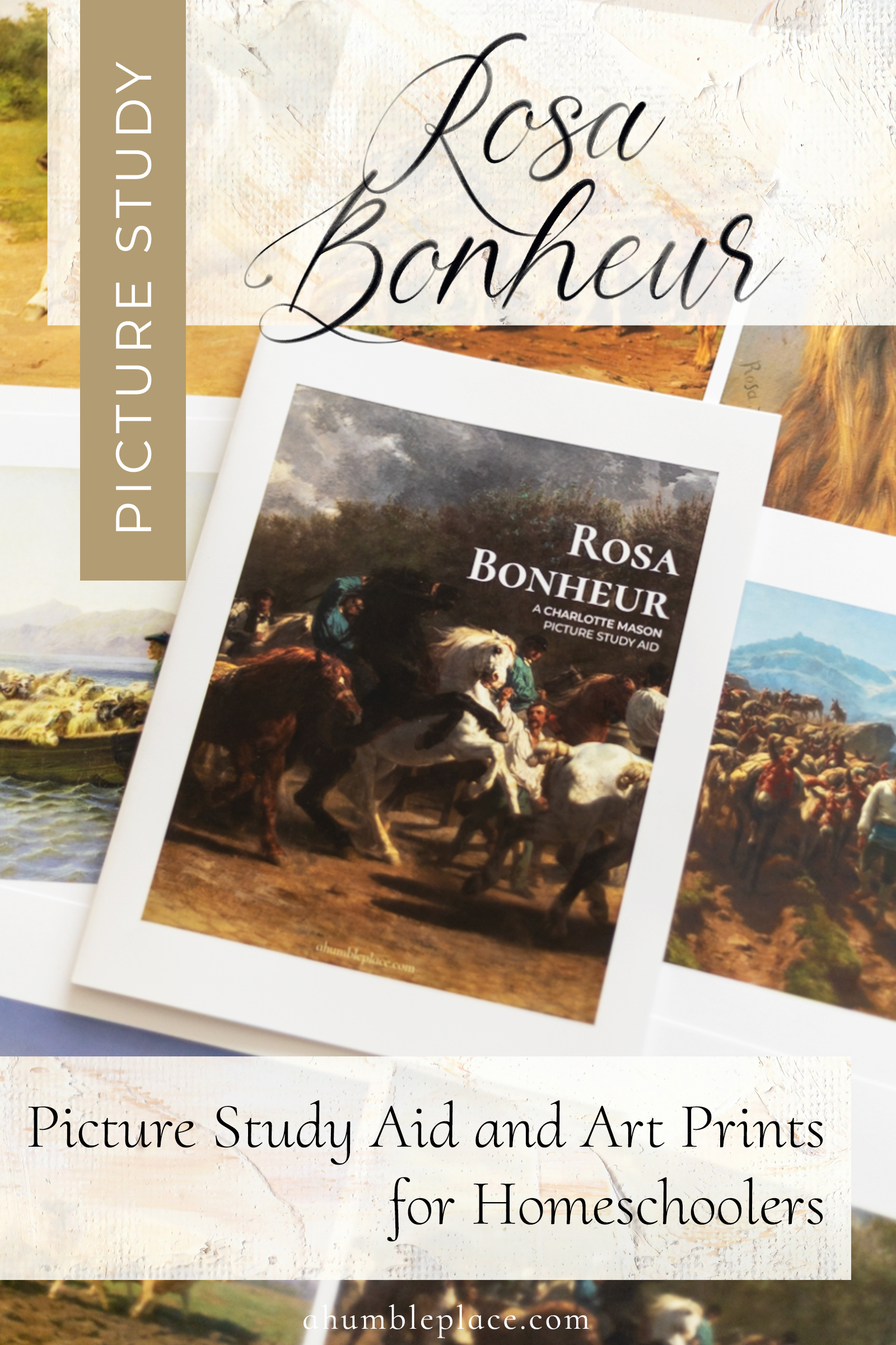 Rosa Bonheur Picture Study Aid and Art Prints for Homeschoolers · a ...